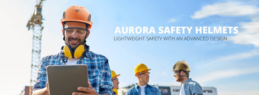 Safety helmet Hat Hard Industrial construction safety helme with goggle ...